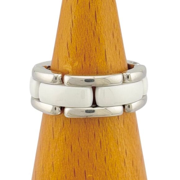 CHANEL | Jewelry | Chanel Ultra Collection Ring Size 18k Gold 18k White ...